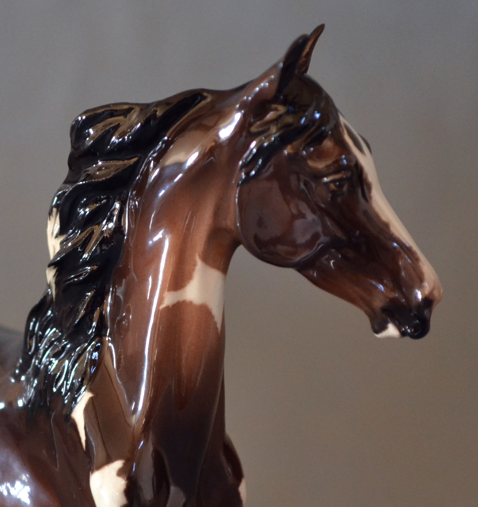 For sale: Custom-glazed china “Pepé” Part-Arabian – Westerly Design