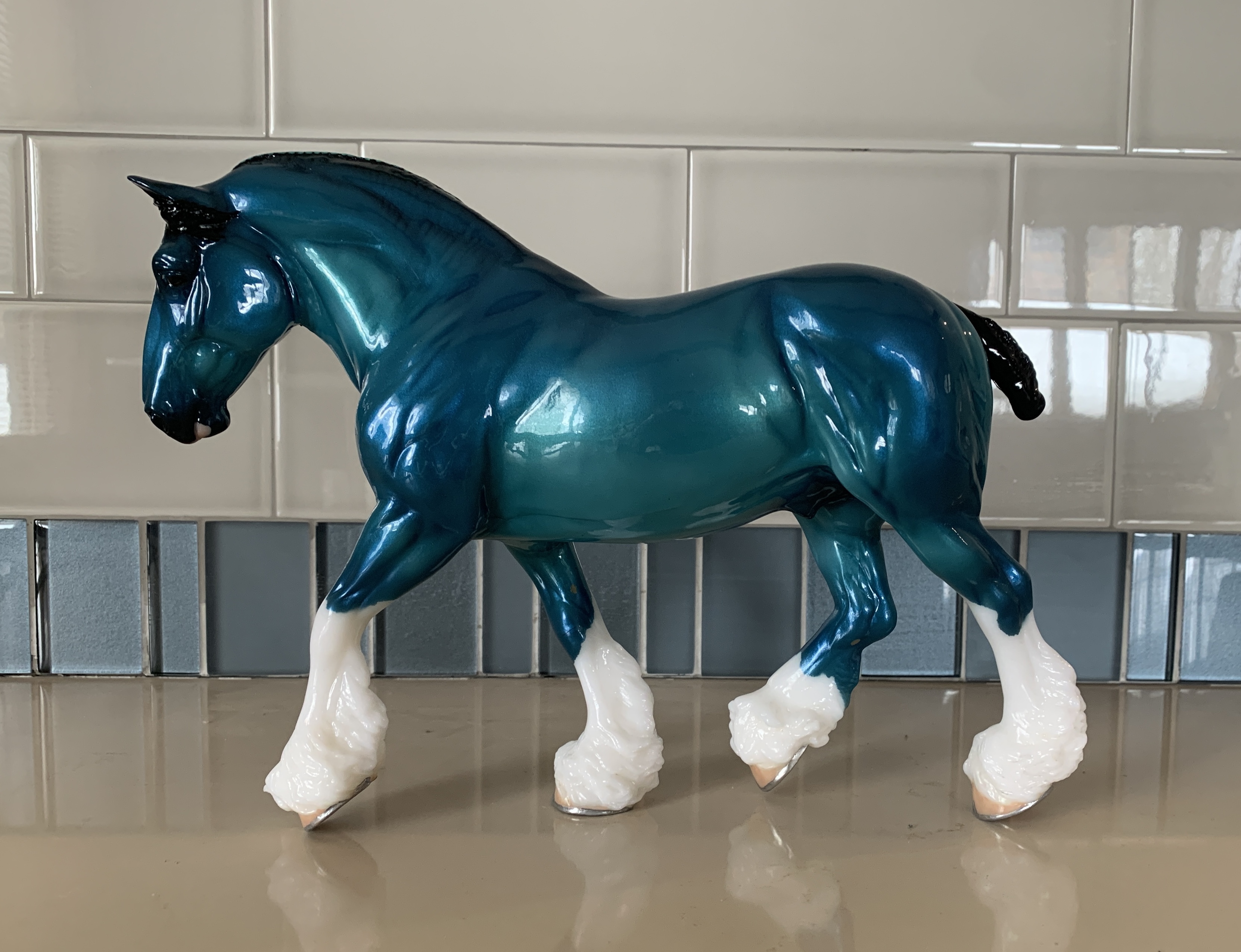 Rare opportunity OOAK Breyer OF Shire – Westerly Design